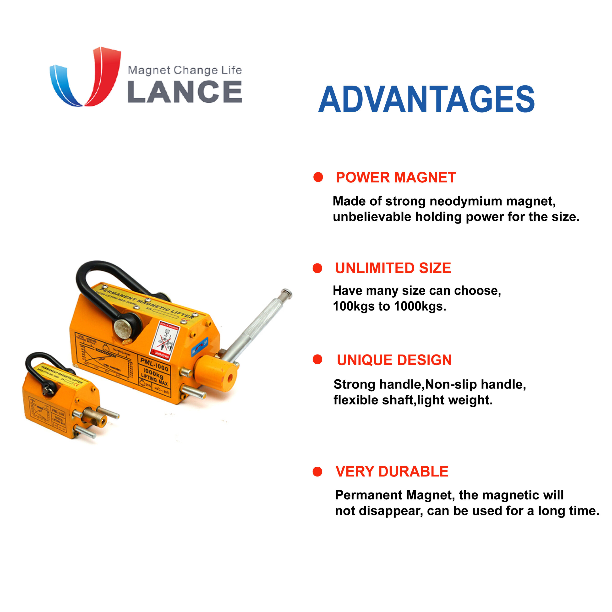 Wholesale Magnetic Lifter Manufacturer & Supplier - Lance
